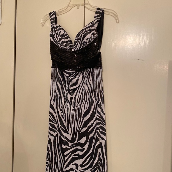 Masquerade | Dresses | Zebra Prom Dress | Poshmark